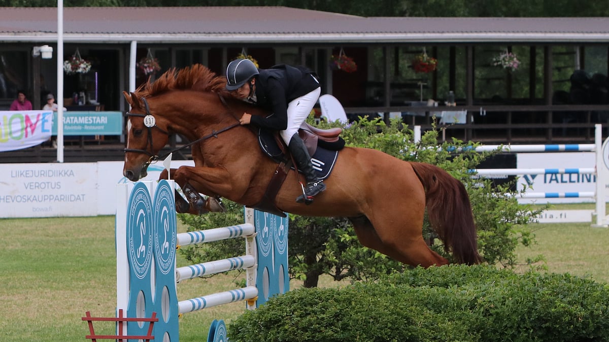 Jone Illi pudonnut selästä EM-kisoissa – "Just another day in showjumping"