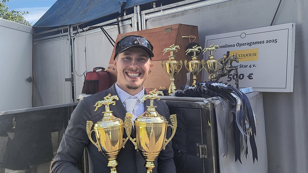 "Noh, kaikkea ei voi voittaa" – John Antellille kuusi pokaalia, Sonja ...