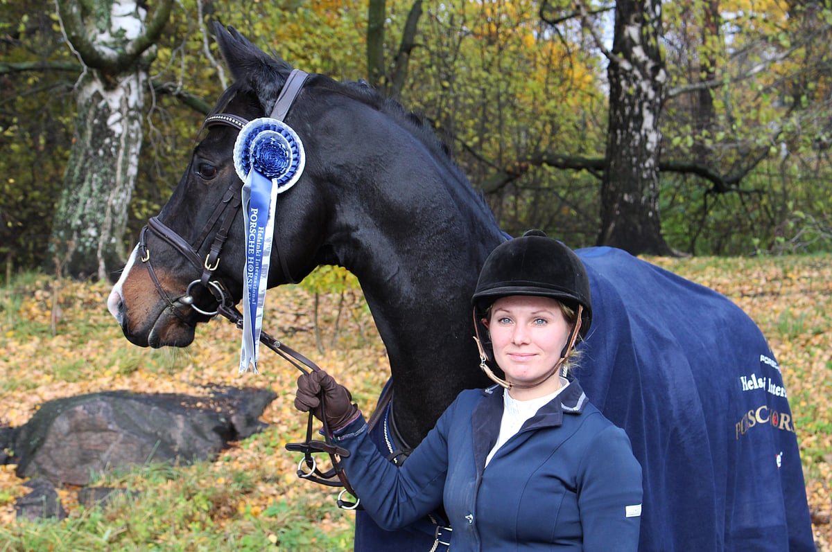 Jessica Aminoff ja Billnäs Amorin paransivat tulosta