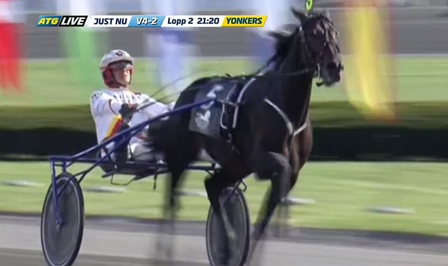 Zacon Gio ensimmäisenä maalissa Yonkers Internationalissa